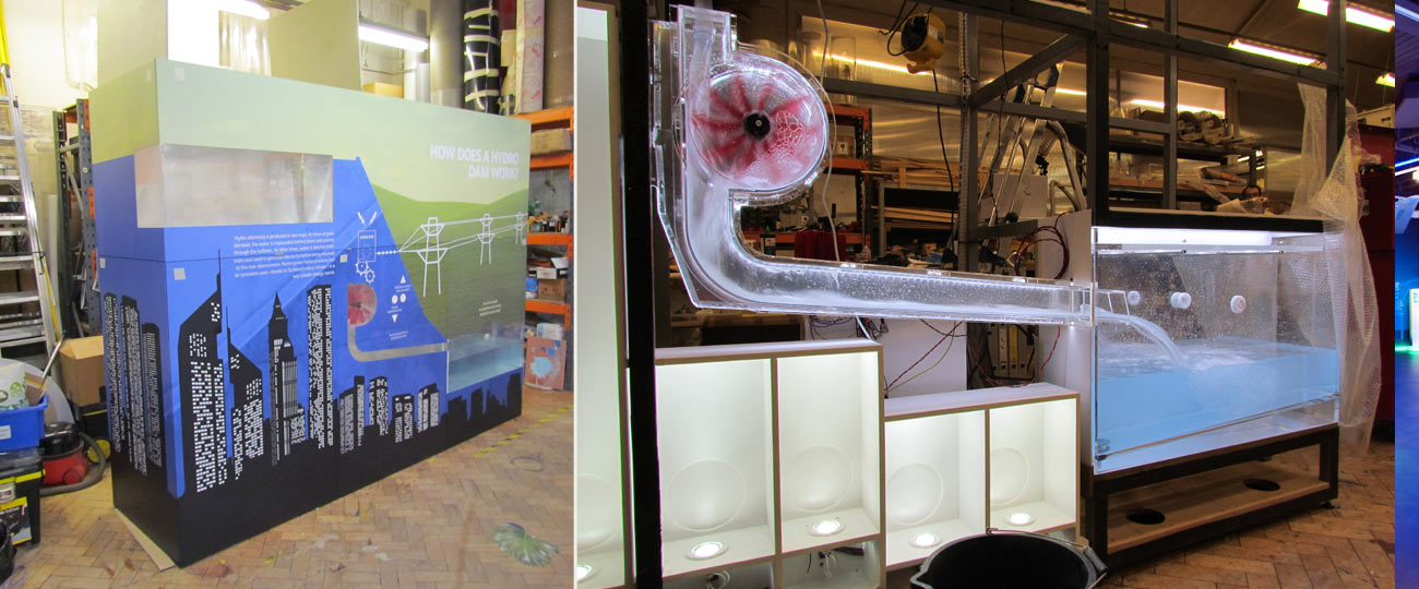 Hydroelectric Generator Exhibit - Model Makers Bristol / Amalgam Model ...