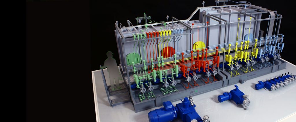 SPX Flow Technology Chemical Injection Package Model - Model Makers ...