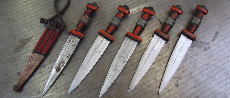 Prop Weapons and artefacts - Model Makers Bristol / Amalgam Model Making