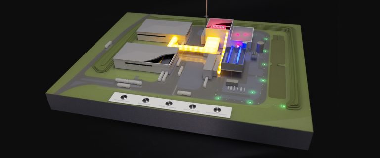 1/400 Interactive Biomass Energy Architectural Model - Model Makers ...