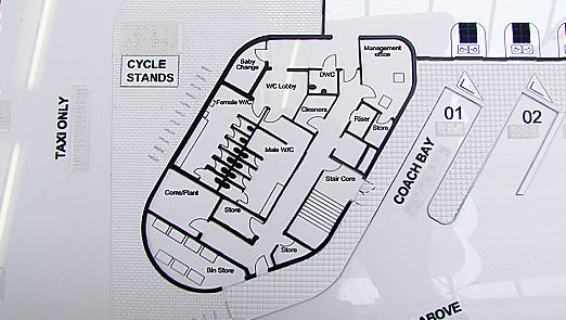 Gloucester Bus Station Tactile Architectural Model - Model Makers ...
