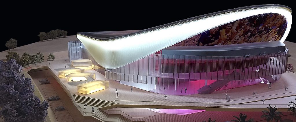 Barcelona Sports Arena – Model Makers Bristol / Amalgam Model Making