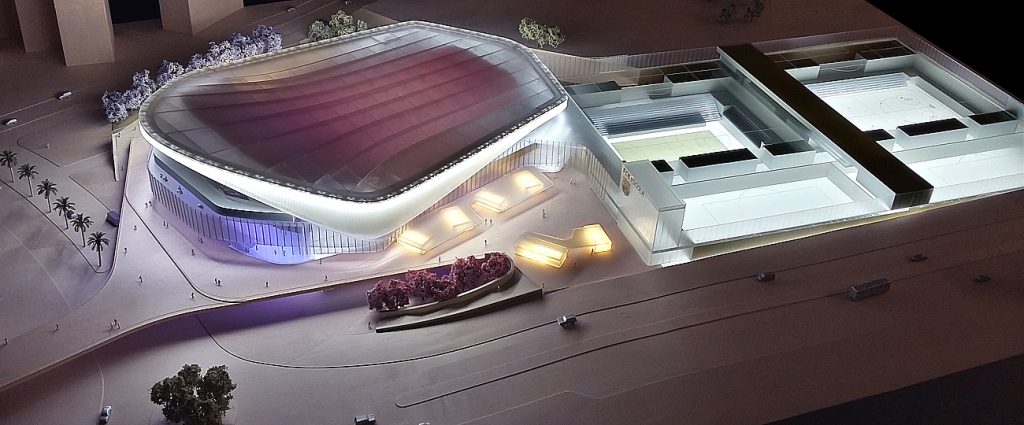 Barcelona Sports Arena – Model Makers Bristol / Amalgam Model Making